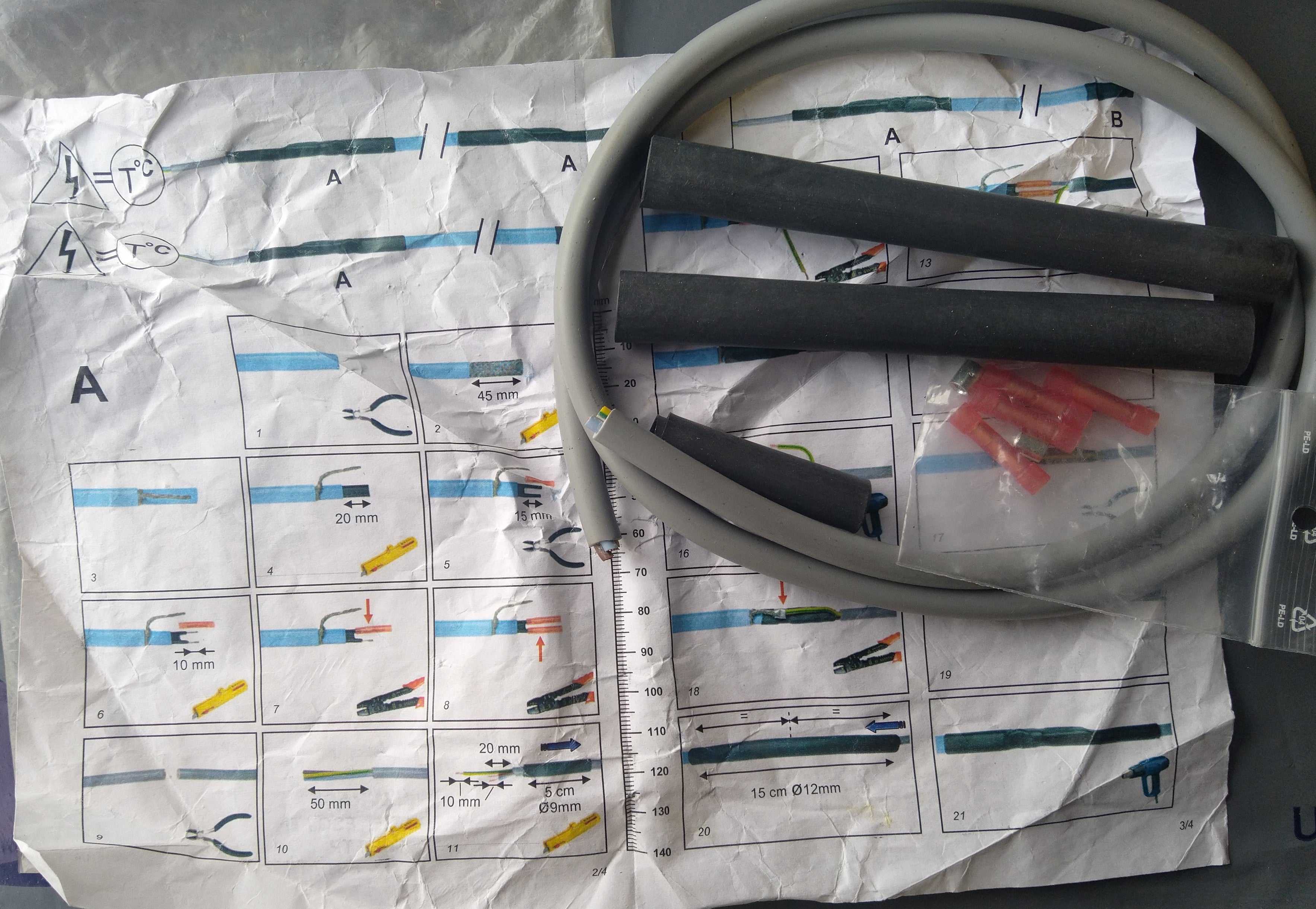 Self Limiting Heater Wire Termination Kit – Coldroom Parts & Spares